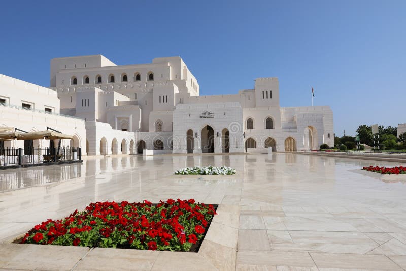 Royal Opera House, Muscat, Oman Stock Photo - Image of arab, east ...