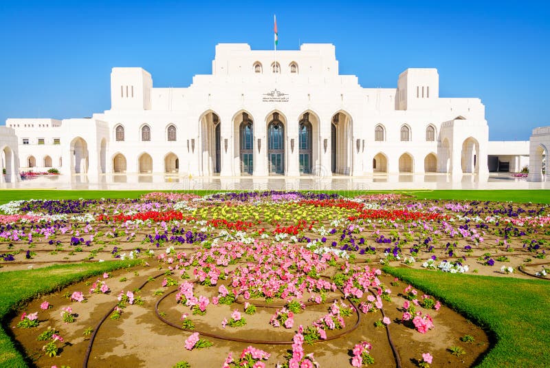 Royal Opera House, Muscat Interior Editorial Photography - Image of ...
