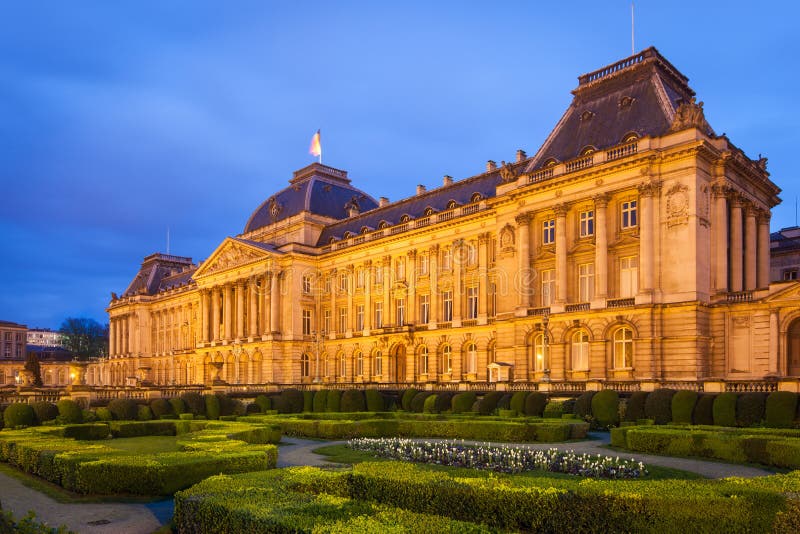 The Royal Palace, Brussels, Belgium Stock Image - Image of kingdom ...