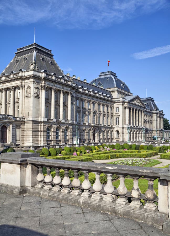 The Royal Palace in Center of Brussels Stock Image - Image of palais ...