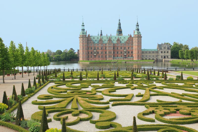 Royal palace of Denmark stock image. Image of romantic - 51738723