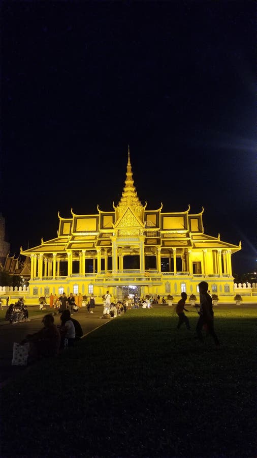 The Royal Palace Kingdom of Cambodia Editorial Image - Image of light ...