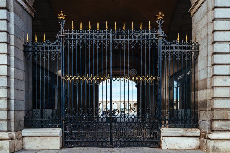 Royal Palace of Madrid, Spain Editorial Stock Photo - Image of ornate ...