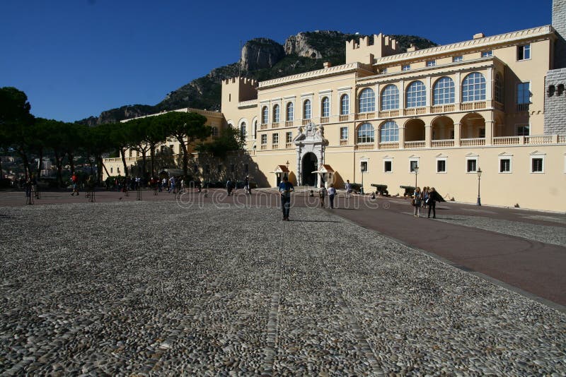 Royal Palace in Monaco editorial photo. Image of square - 33091691