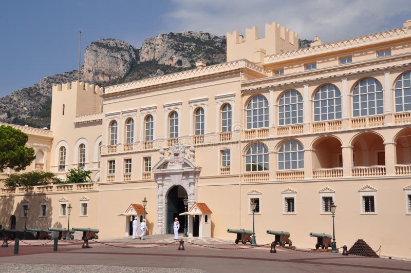 Royal Palace della Monaco fotografia stock editoriale. Immagine di ...