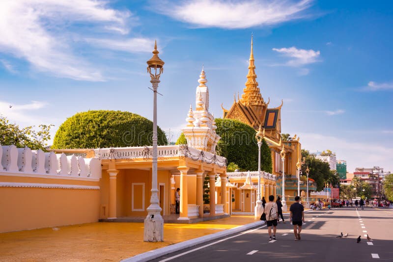 Royal Palace in Phnom Penh City, Cambodia Editorial Image - Image of ...