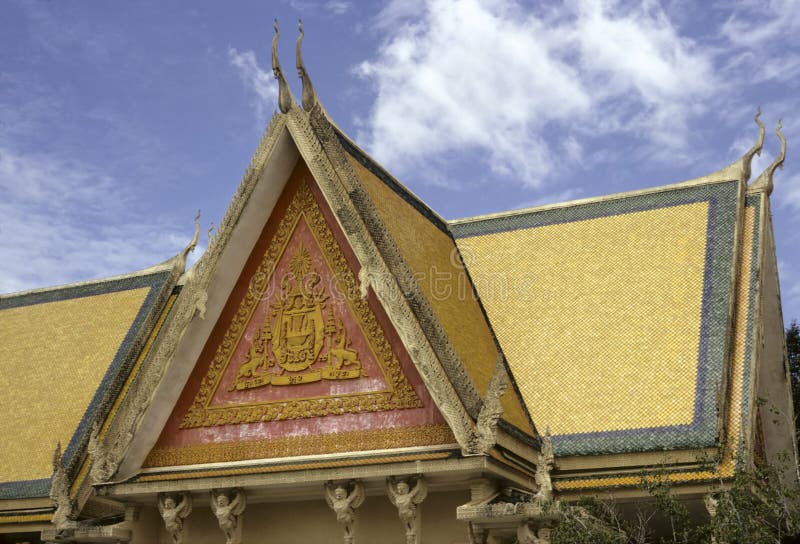 Royal palace roof stock photo. Image of boat, mekong, asia - 960300