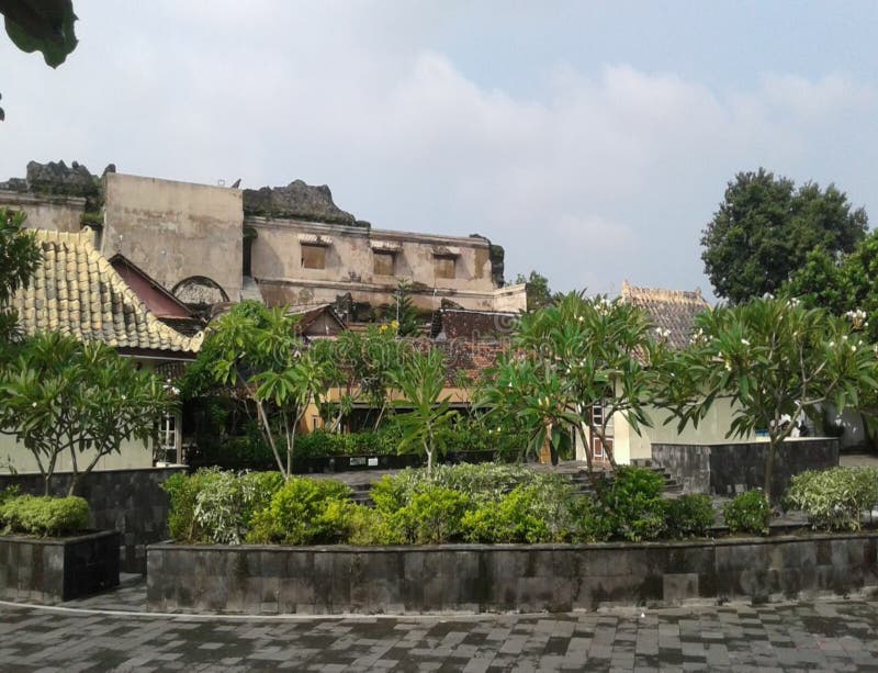 Royal Palace Tamansari, Ngasem, Jogjakarta, Central Java, Stock Photo ...