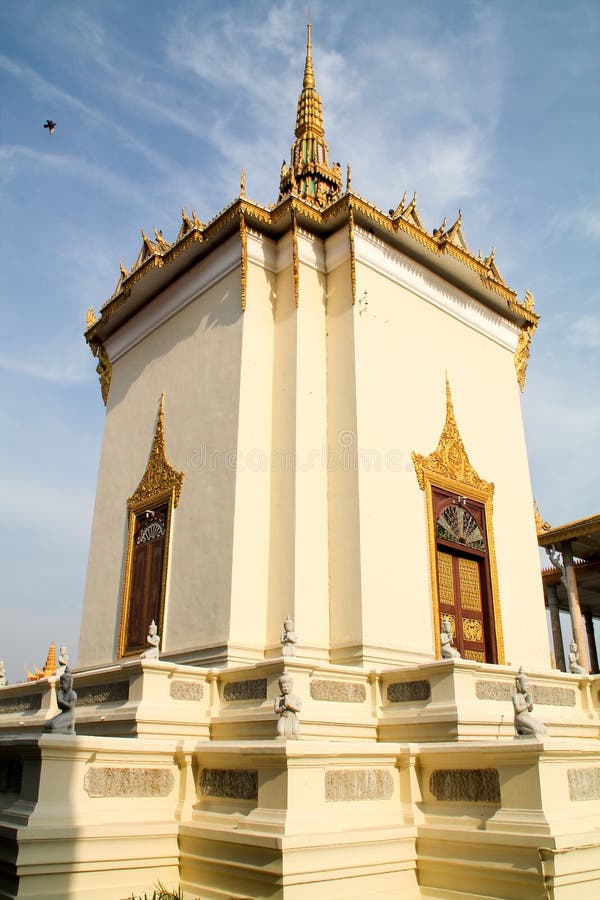 Royal Palace Temple in Phnom Penh. Stock Image - Image of angkor ...