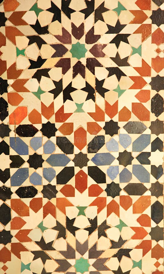Royal Palace tiles stock image. Image of riad, pattern - 3964677