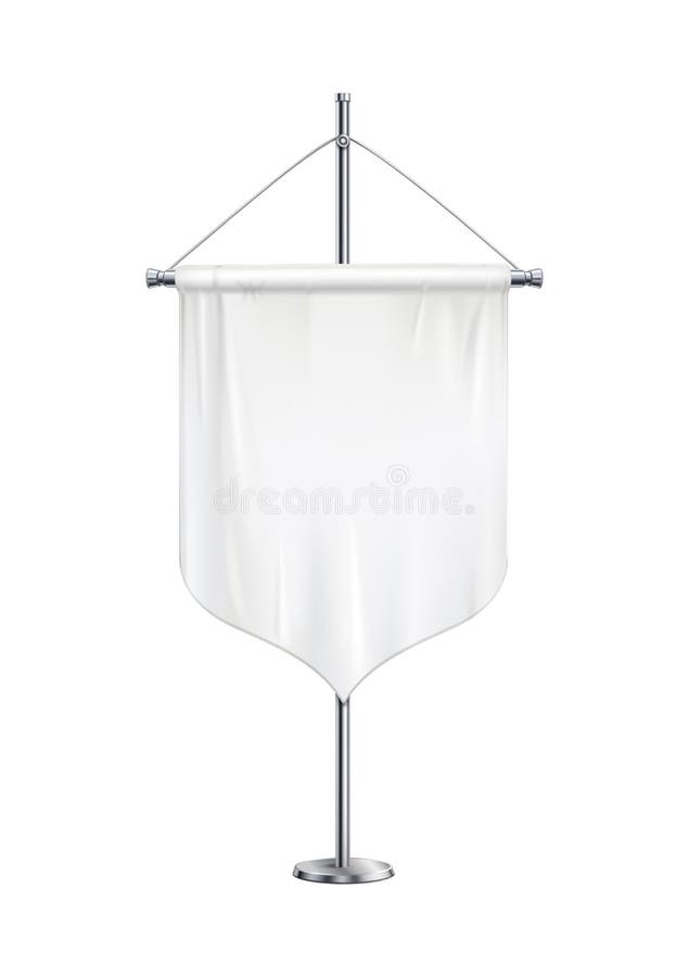 Royal Pennant Stand Composition Stock Vector - Illustration of flag ...