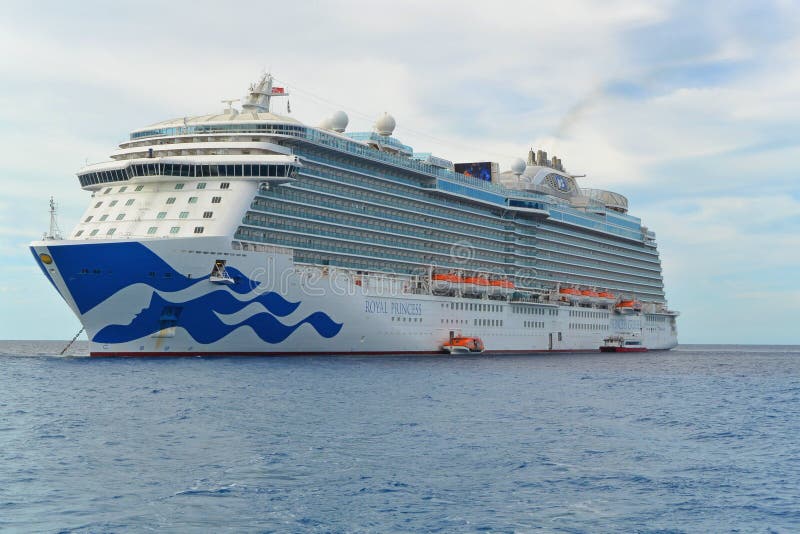 Royal Princess Cruise Ship in Amber Cove, Puerta Playa, Dominican ...