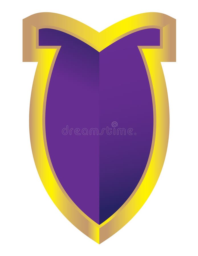 Purple Shield Eye Scan Icon Isolated on Purple Background. Scanning Eye ...