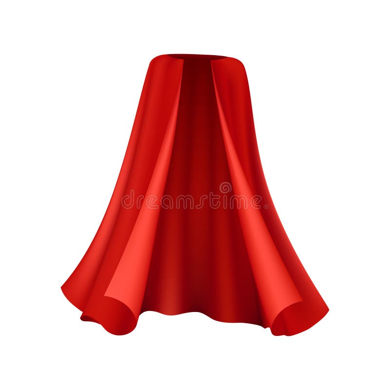 Royal Red Gown Composition stock vector. Illustration of wavy - 232817155