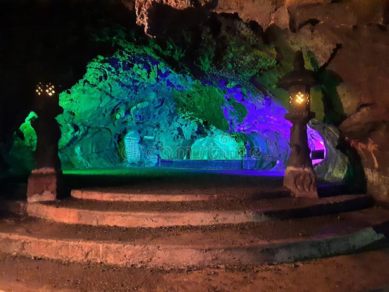 The Royal Room in the cave stock photo. Image of rock - 209363316