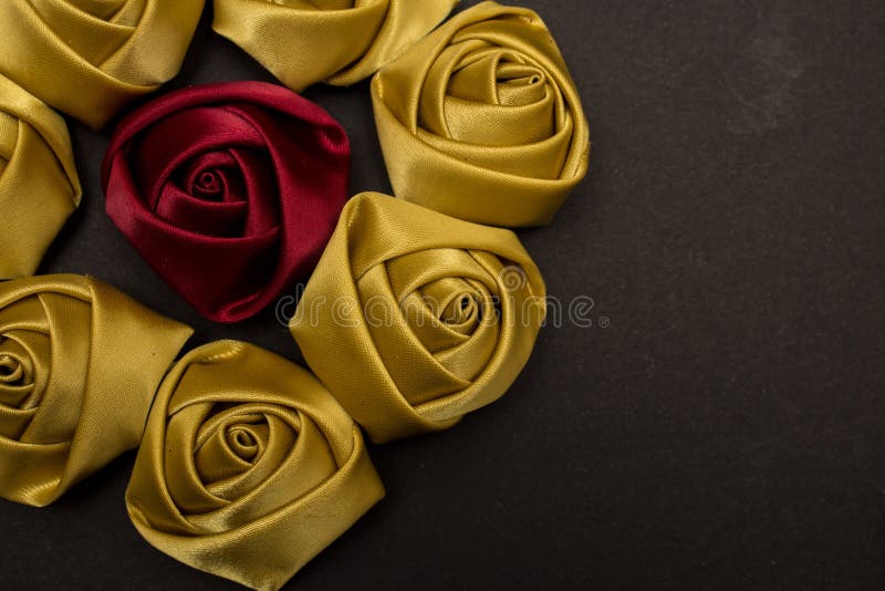 Royal Satin Roses stock photo. Image of love, black, royal - 62845578