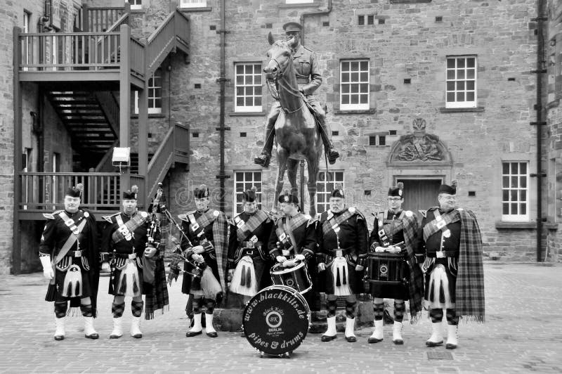 The Royal Scots Dragoon Guards in Edinburgh Editorial Stock Photo ...