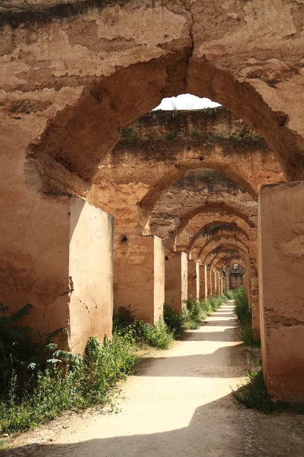 Royal Stables stock photo. Image of gate, moroccan, maghreb - 33252700