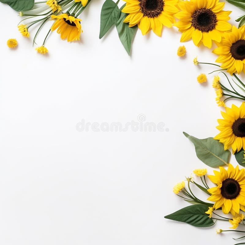 Royal Blue Sunflower Border Stock Illustrations – 14 Royal Blue ...