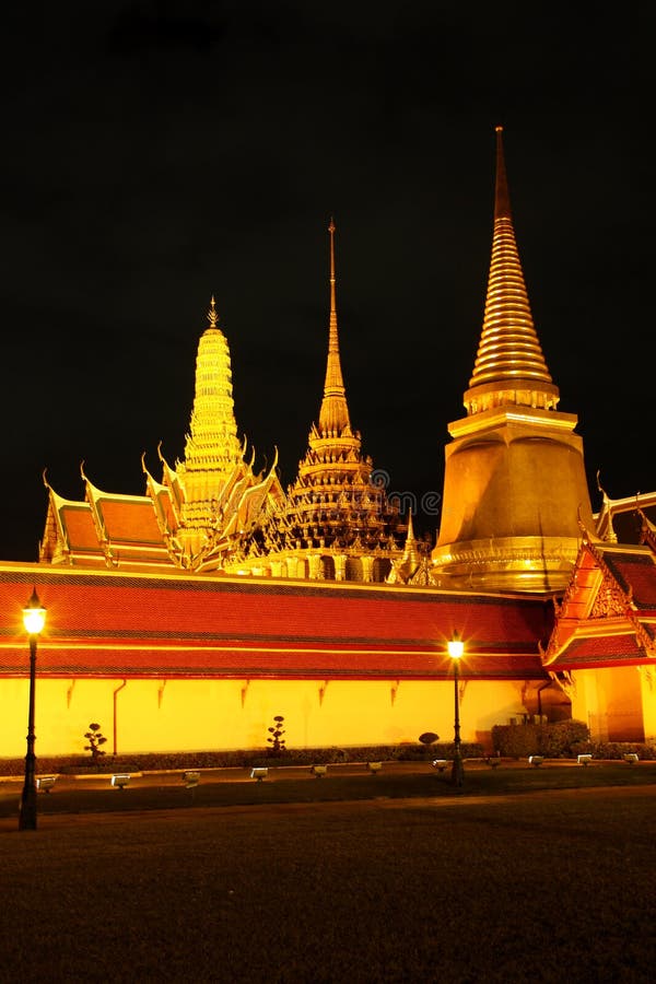 Royal Temple at Bangkok, Thailand. Stock Photo - Image of grand ...