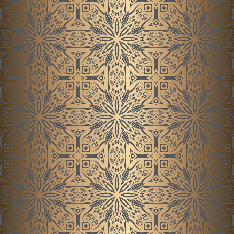 Royal Wallpaper Seamless Floral Pattern, Luxury Background Stock ...