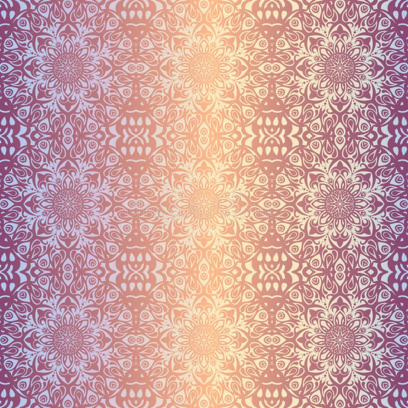 Royal Wallpaper Seamless Floral Pattern, Luxury Background Stock ...