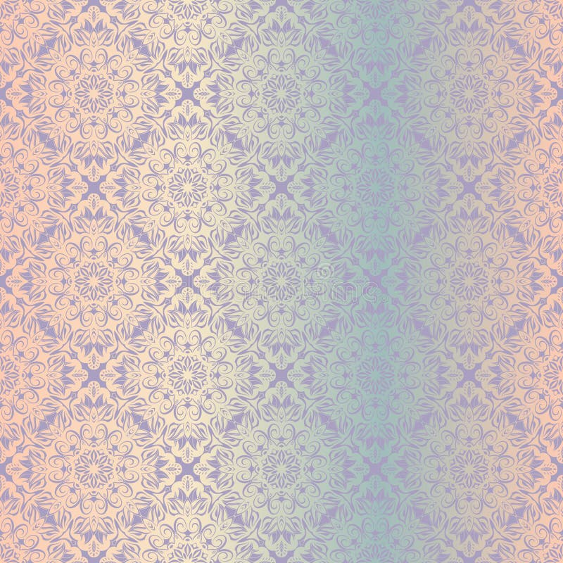 Royal Wallpaper Seamless Floral Pattern, Luxury Background Stock ...