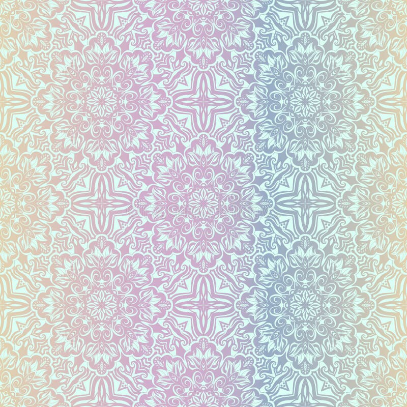 Royal Wallpaper Seamless Floral Pattern, Luxury Background Stock ...