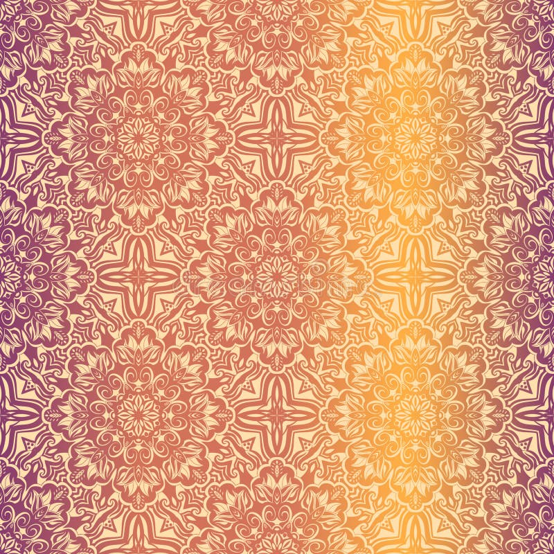 Royal Wallpaper Seamless Floral Pattern, Luxury Background Stock ...