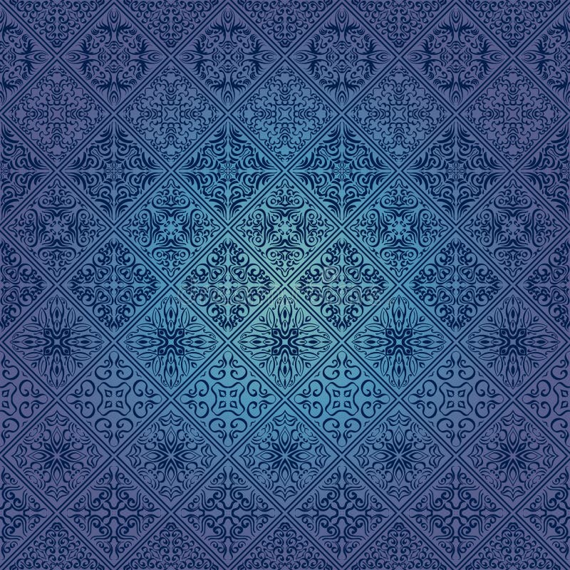 Royal Wallpaper Seamless Floral Pattern, Luxury Background Stock ...