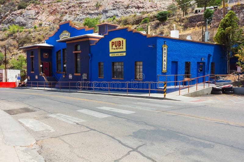 Royale Pub di Bisbee fotografia editoriale. Immagine di ristorante ...