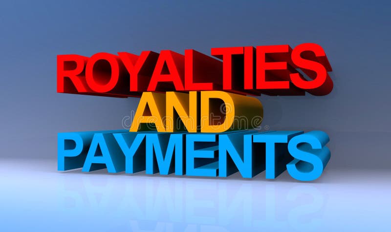 Royalties and payments stock photo. Image of design - 176185836