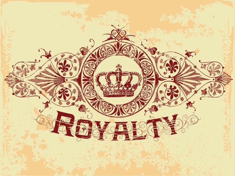 Royalty stock vector. Illustration of crown, ornate, handcraft - 2516831