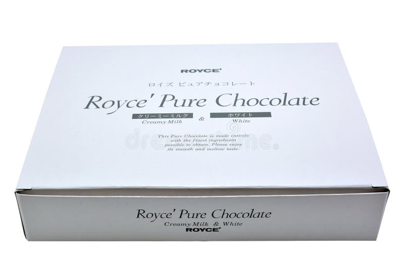 Royce Pure Chocolate in the Philippines Editorial Stock Photo - Image ...
