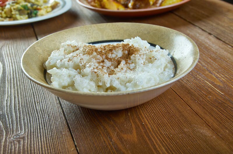 Roz Bel Laban stock photo. Image of delicious, milk - 146931040