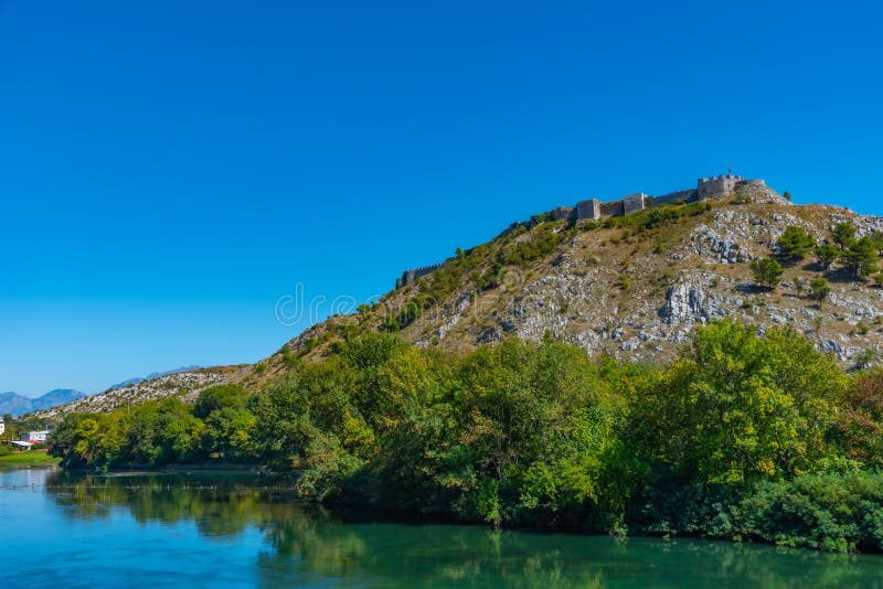 Rozafa Castle Near Shkoder, Albania Stock Photo - Image of ...