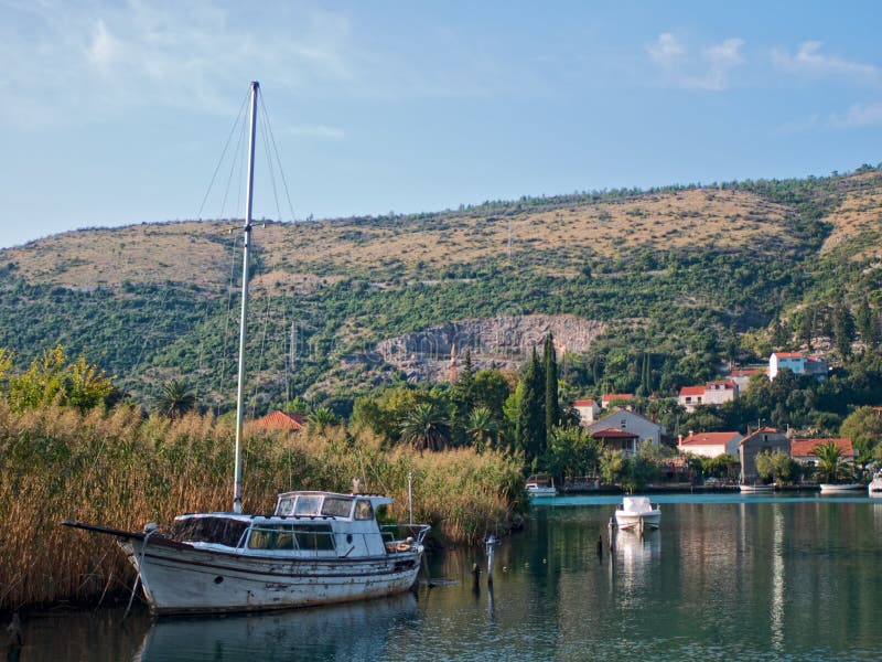 Rozat town in Croatia stock photo. Image of city, mediterranean - 19388302