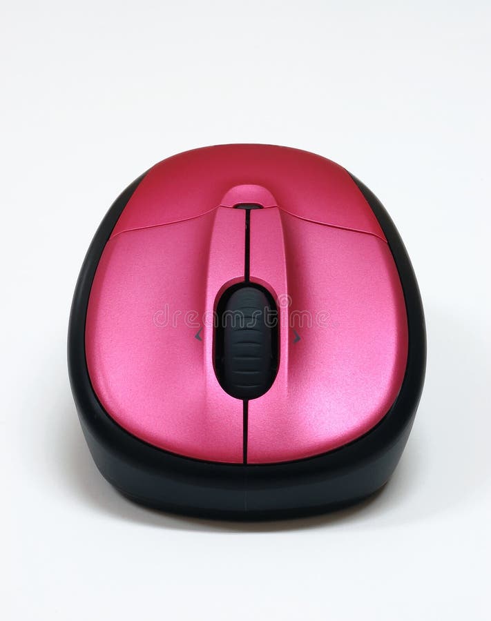 Hartvormige computermuis stock foto. Image of bureau - 17877000