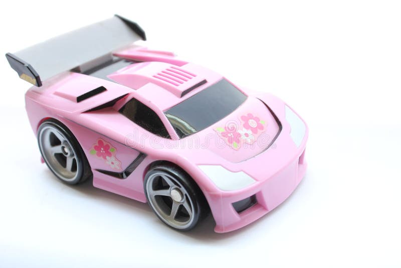Roze raceauto stock afbeelding. Image of achtergrond - 24883355
