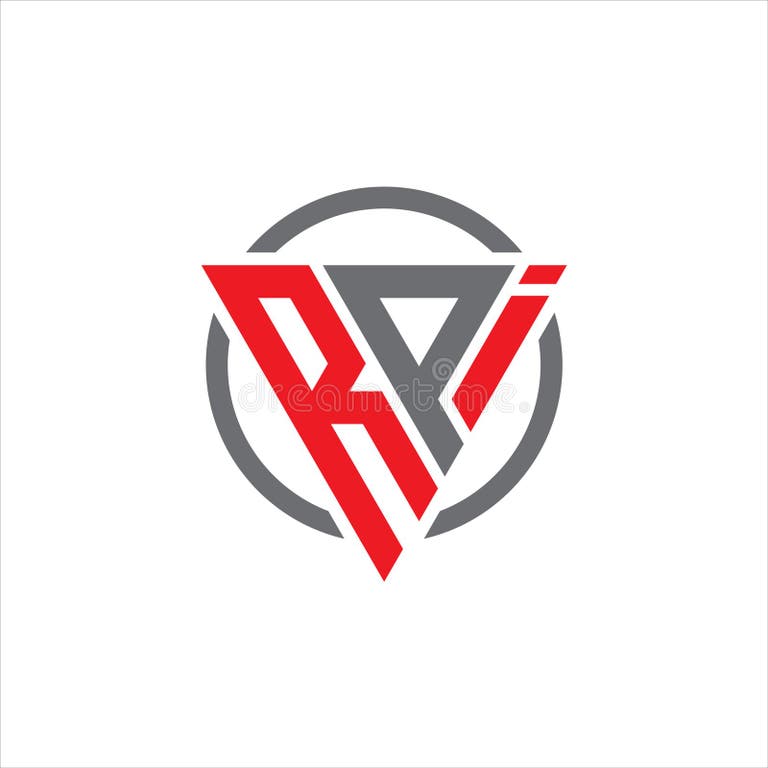 RPI Letter Monogram Initial Logo Design Template Vector Illustration ...
