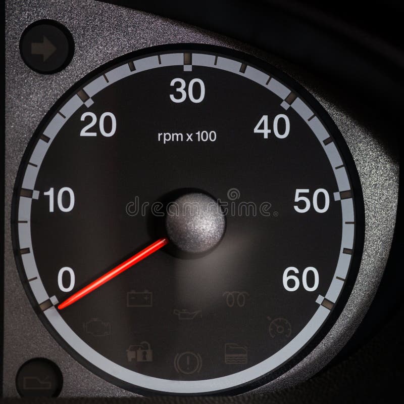 RPM gage stock photo. Image of engine, power, measurement - 37093394
