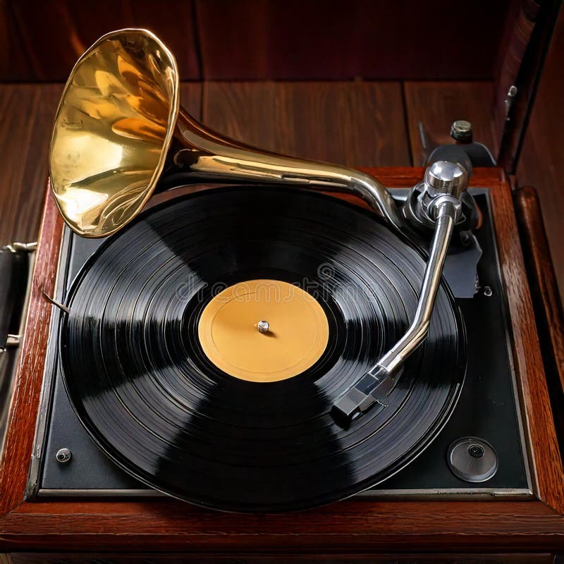 78 Rpm Record, AI Generated Stock Illustration - Illustration of ...