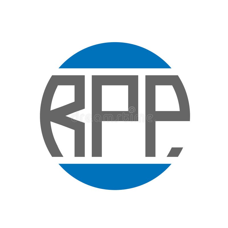 RPP Letter Logo Design on White Background. RPP Creative Initials ...