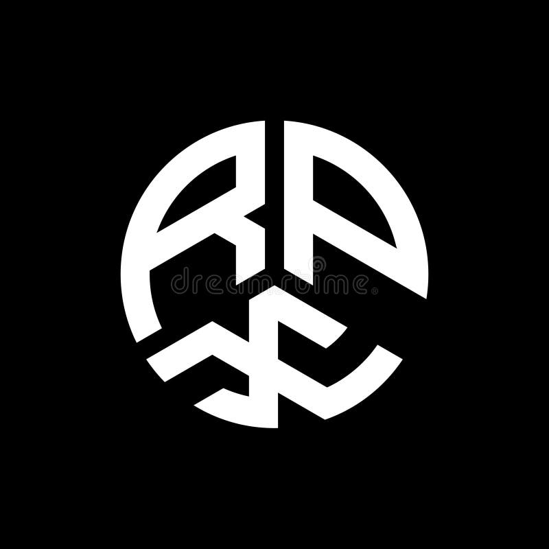 RPX Letter Logo Design on Black Background. RPX Creative Initials ...