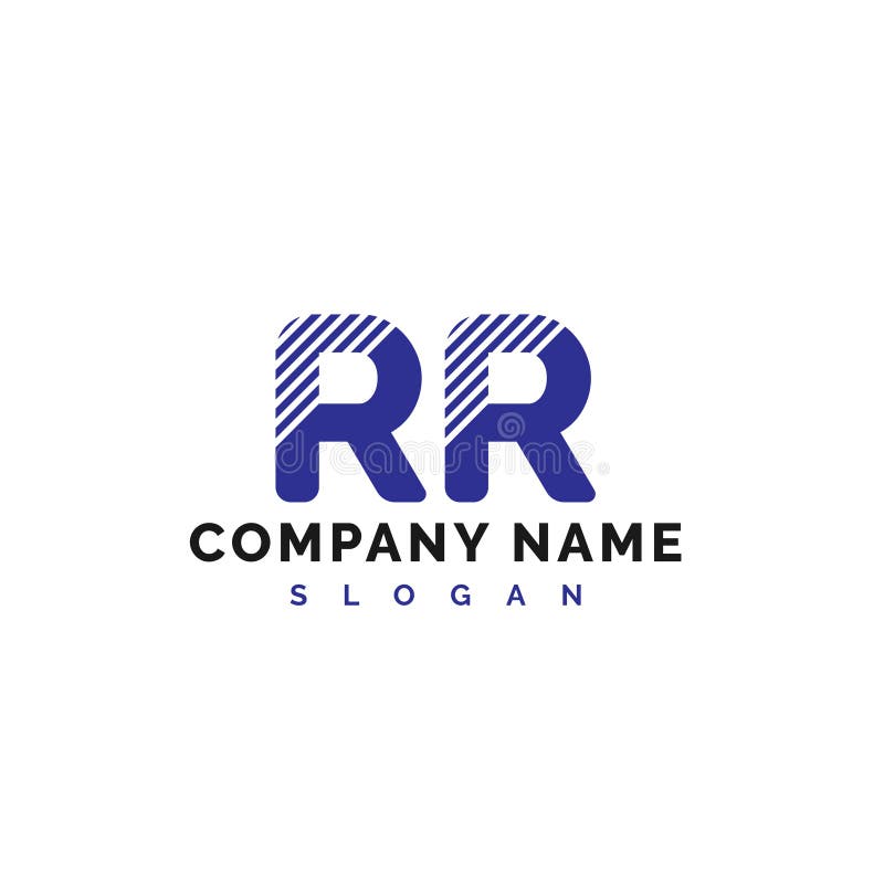 RR Letter Logo Design. RR Letter Logo Vector Illustration - Vector ...