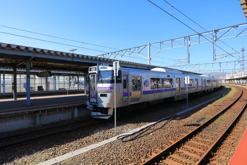 Rrailway Station on the Hakodate Main Line in Hakodate Editorial Photo ...