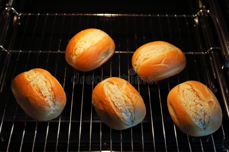 Rrolls in a oven stock photo. Image of breakfast, baked - 106147574