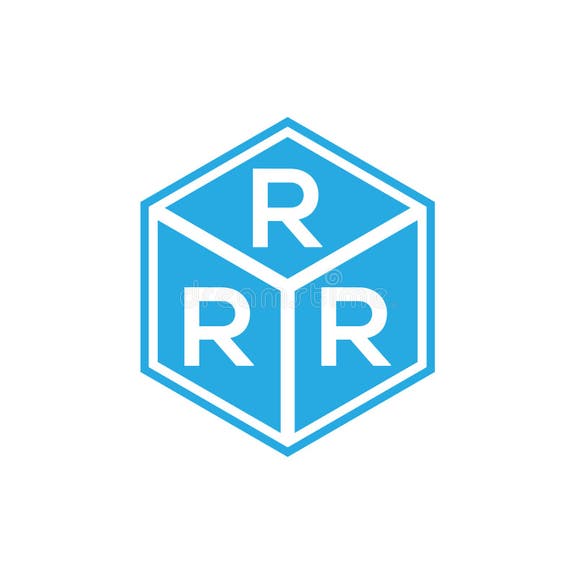 RRR Letter Logo Design on Black Background. RRR Creative Initials ...