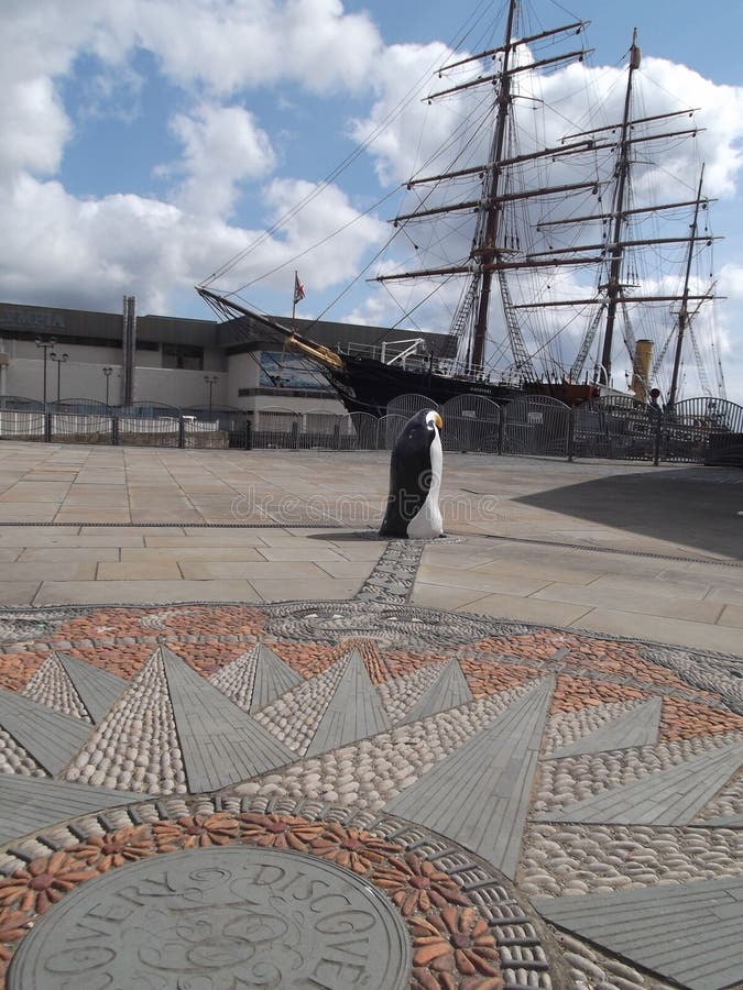 RRS Discovery stock photo. Image of three, discovery - 77132046