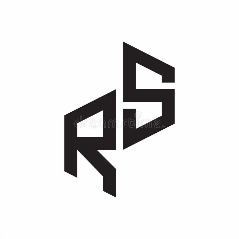 Rs Letters Logo Monogram Stock Illustrations – 685 Rs Letters Logo ...